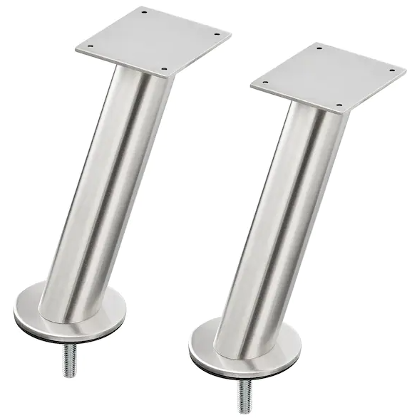 GSA01 Inox Bar Support_(Polished Stainless Steel) | LovelyHome